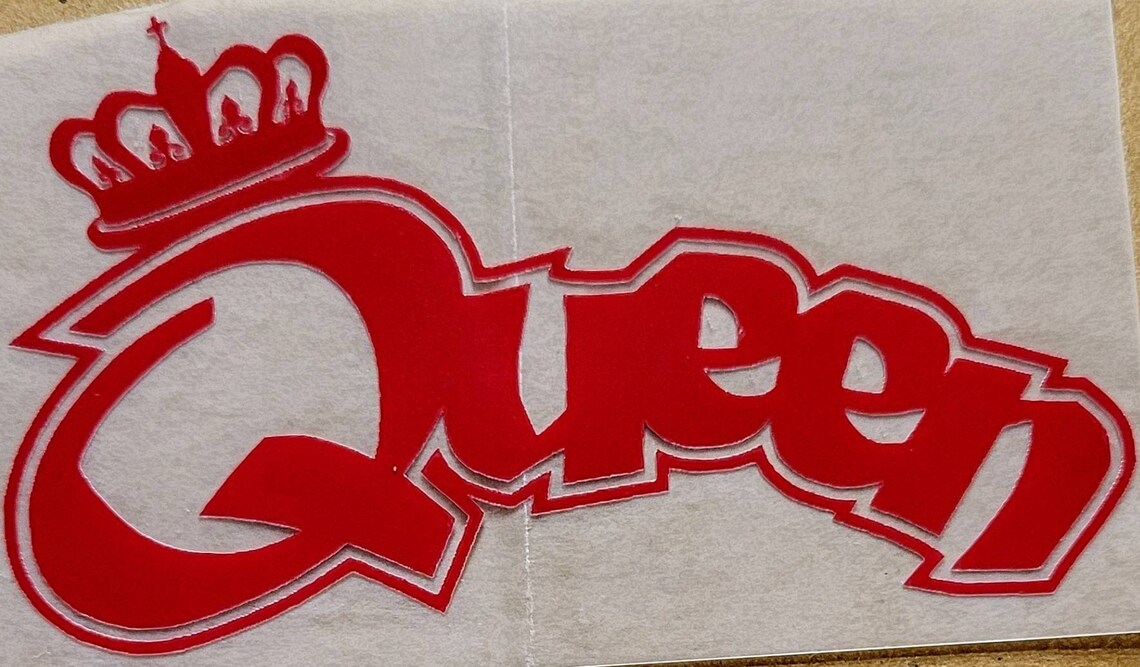 Estilo graffiti Reina con pegatina de | Etsy