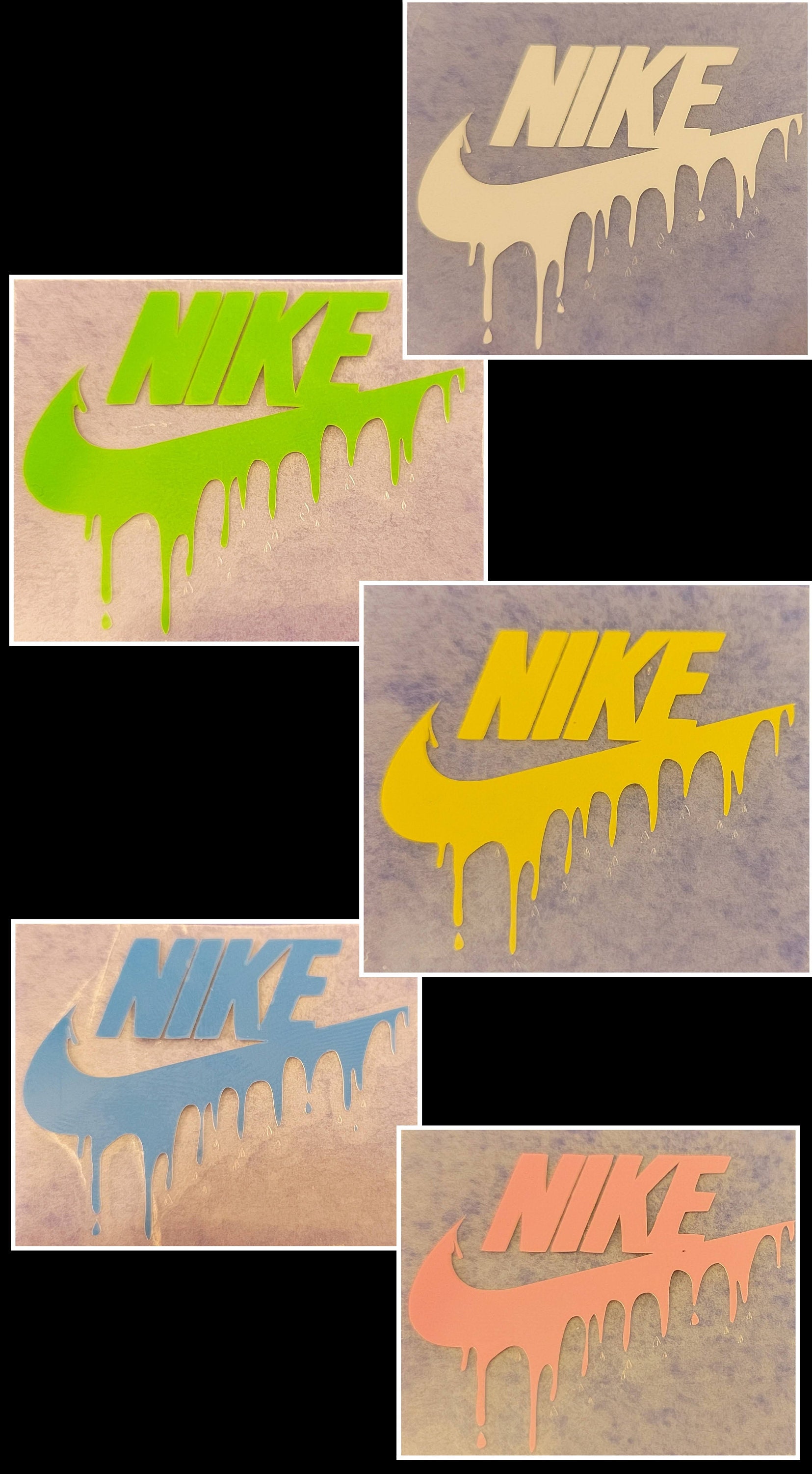 Nike Drip Logo Iron-on Transfer Sticker | Etsy