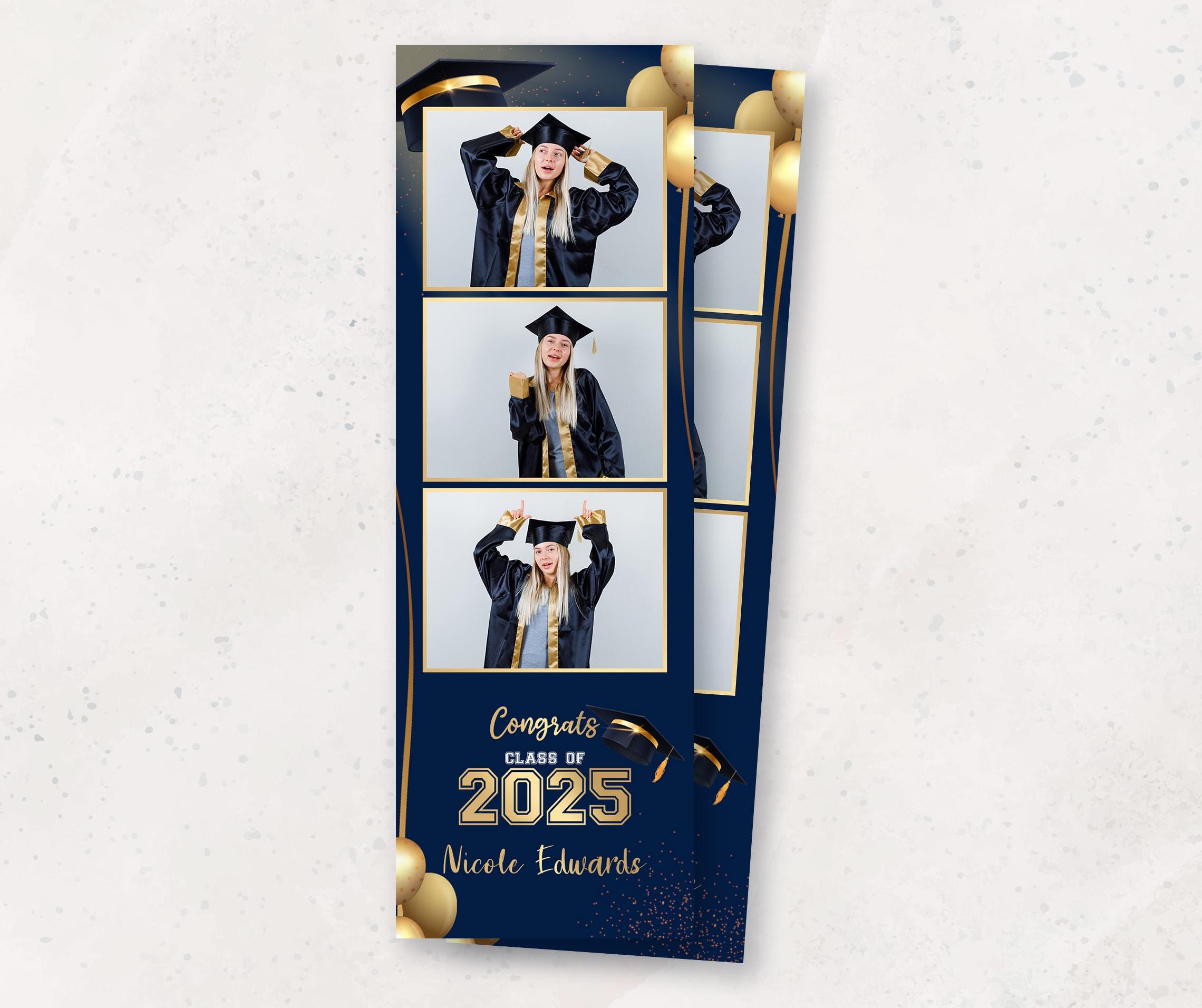 Graduation Photo Booth Template | Prom Photobooth Template | Class of ...
