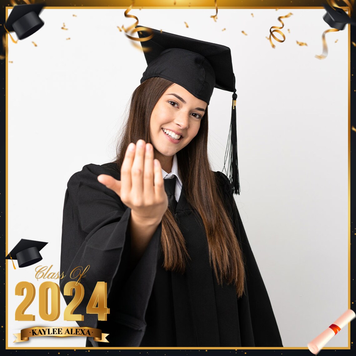 Graduation 360 Booth Overlay, Class of 360 Booth Template, 360 Booth ...