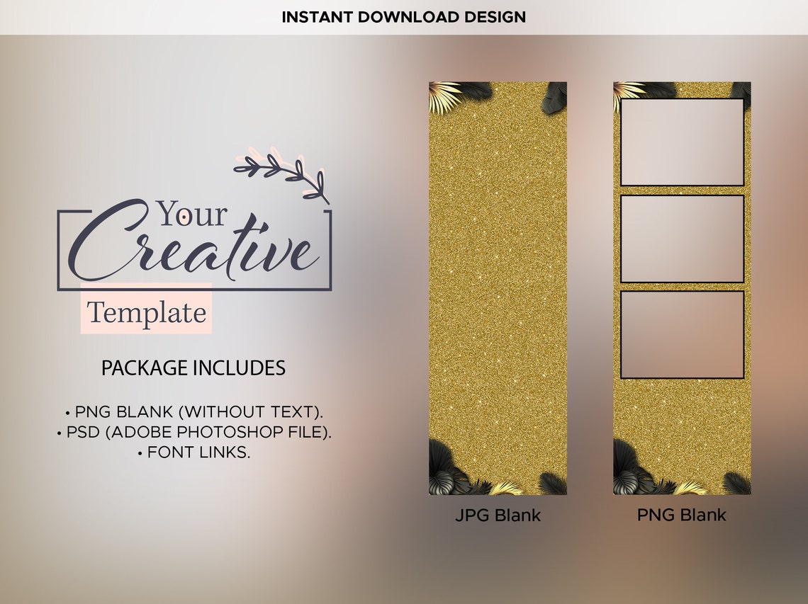 Photo Booth Template, Birthday Photo Booth Template, Party Birthday ...