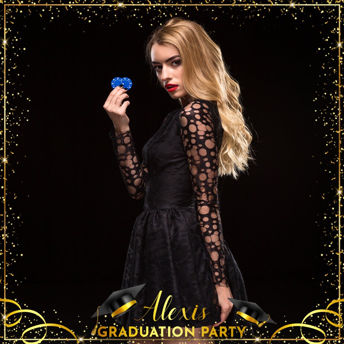 Graduation 360 Booth Overlay, Class of 360 Booth Template, 360 Booth ...