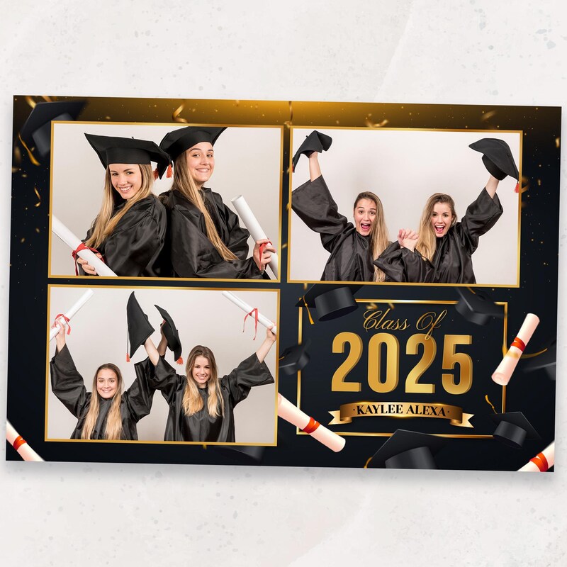 Grad 4x6 Photo Templates - Etsy