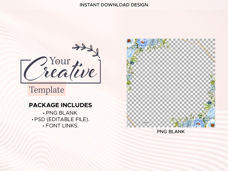 360 Overlay, Wedding 360 Booth Overlay , Flowers 360 Photo Template ...