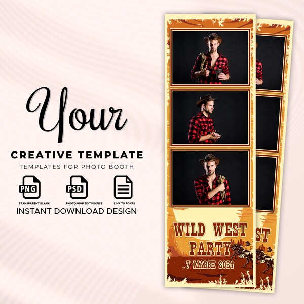 Cowboy Photo Booth - Etsy