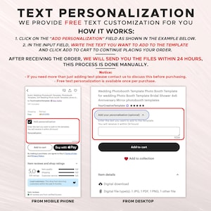 Photobooth Template, Beach Party, Summer Party, Photo Booth Template ...