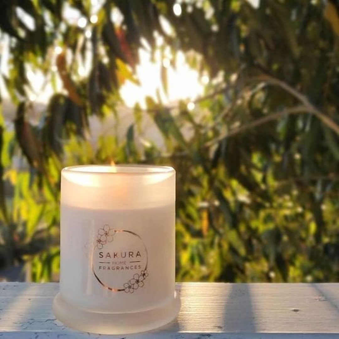 Sakura - Soy Wax Candles Home Made in Australia 100% - Etsy