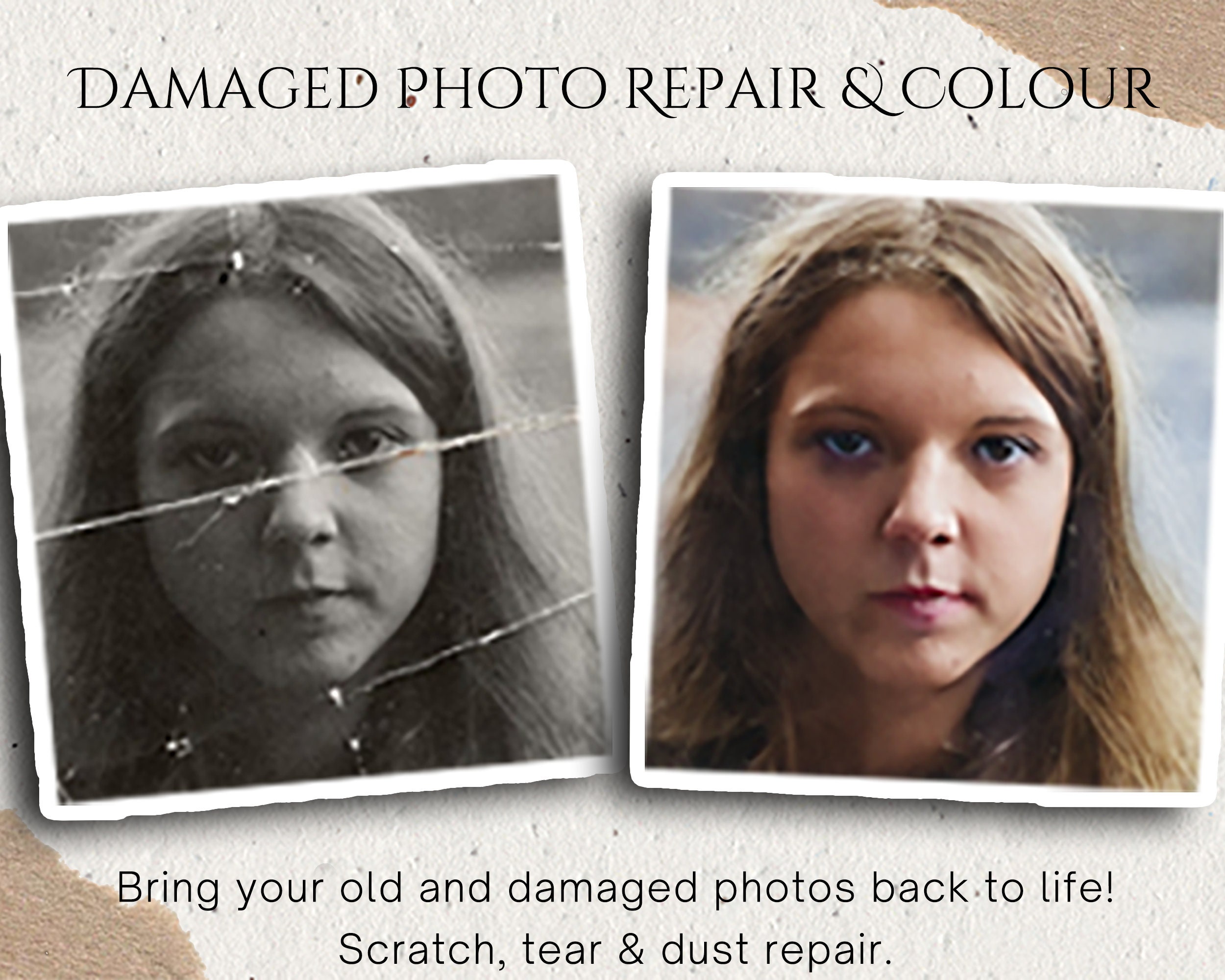 Old Damaged Color Photos How To Make An Old Photo Clearer (New 2024