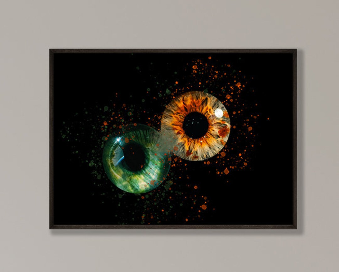 Custom Eye Portrait Using Pictures of Your Own Eyes! Instructions for ...