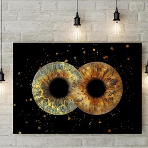 Infinity Eye Portrait Using Pictures of Your Own Eyes! Merging Your ...
