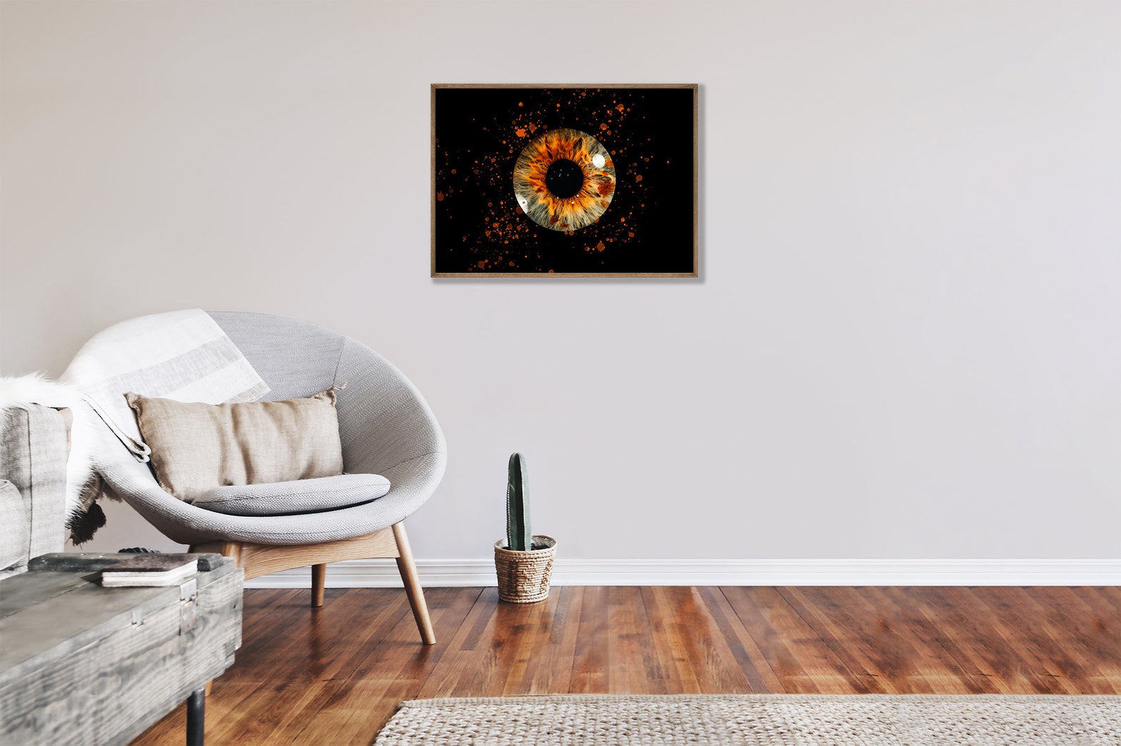 Custom Eye Portrait Using Pictures of Your Own Eyes! Instructions for ...