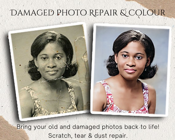 Restoring Old Photos Lossless Restoration Of Old Photos With AI, Using