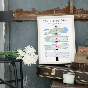 Hello Will You I Do Our Home Map Canvas, Poster and Framed Prints ...