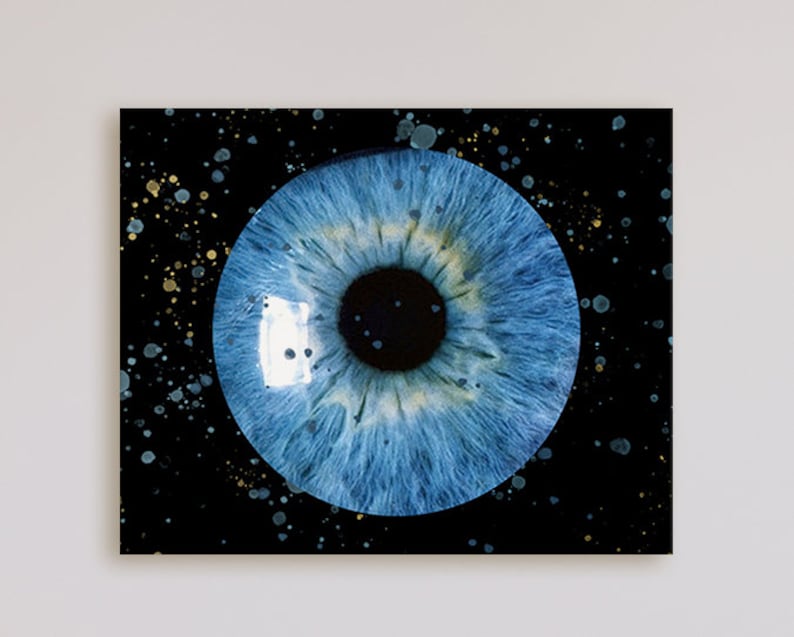 Custom Eye Portrait Using Pictures of Your Own Eyes! Instructions for ...