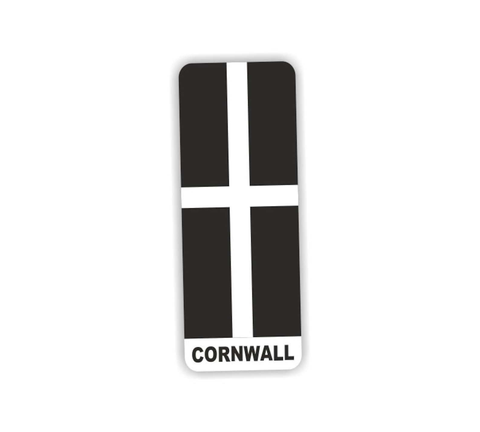 Cornwall Number Plate Sticker Kernow Cornwall St Pirans Flag Car Van ...