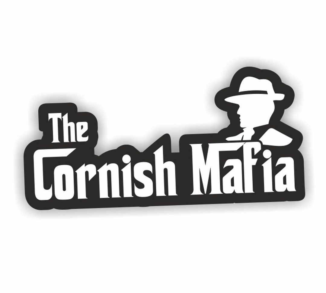Cornish Mafia Sticker Kernow Cornwall Piran Flag Car Van Campervan ...
