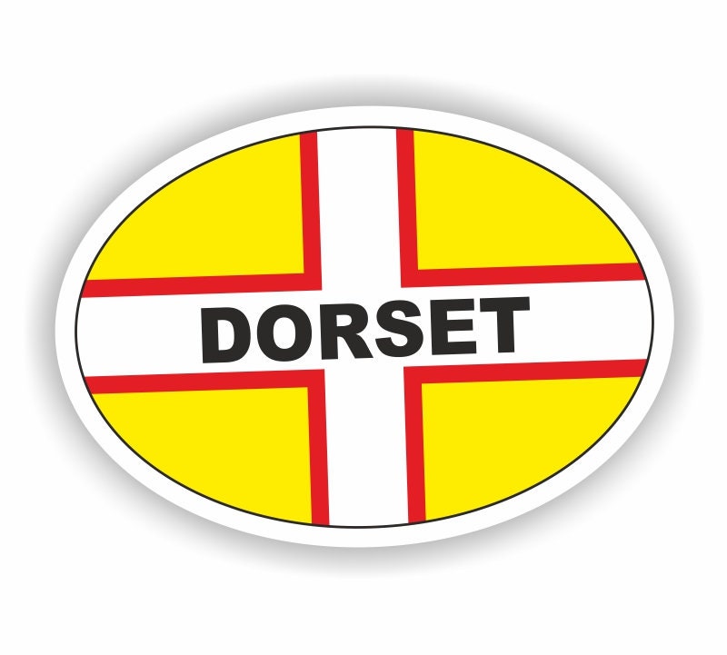 Dorset Oval Sticker Flag Car Van Campervan Sticker Decal - Etsy