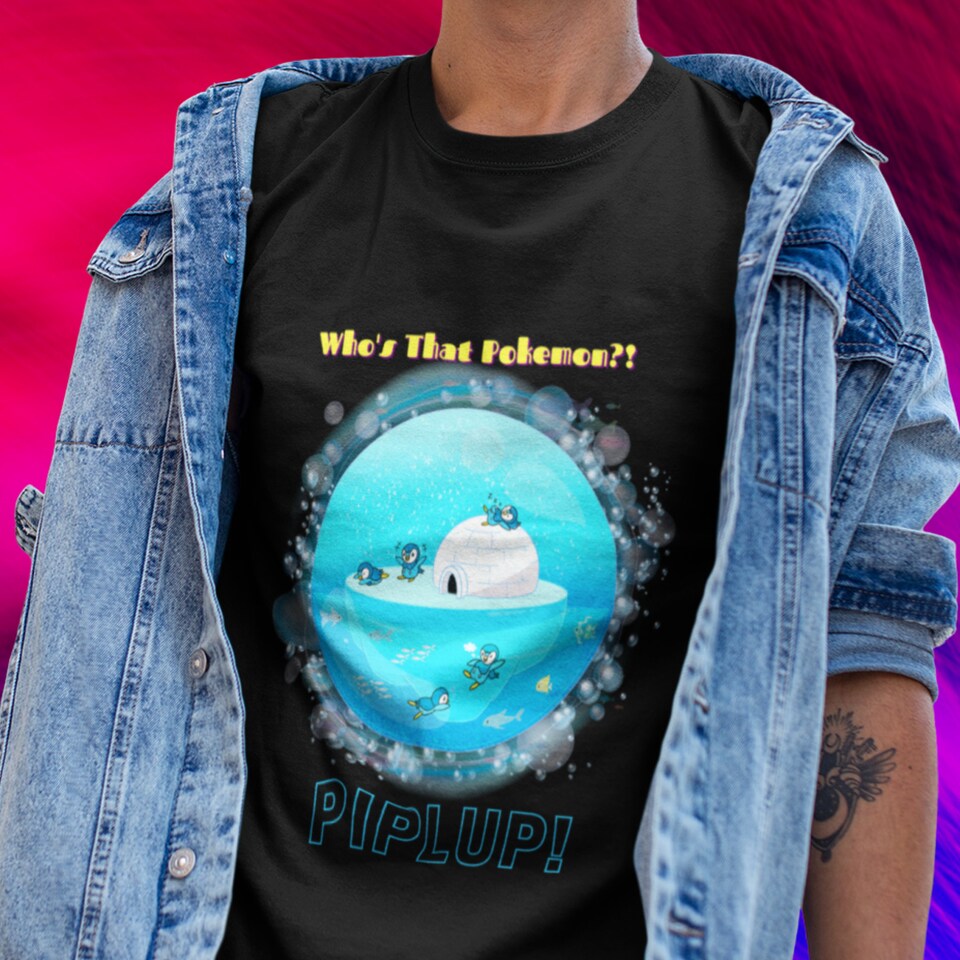 Piplup Pokemon Vintage Anime T-Shirt sold by Israel | SKU 20409717 | 50 ...
