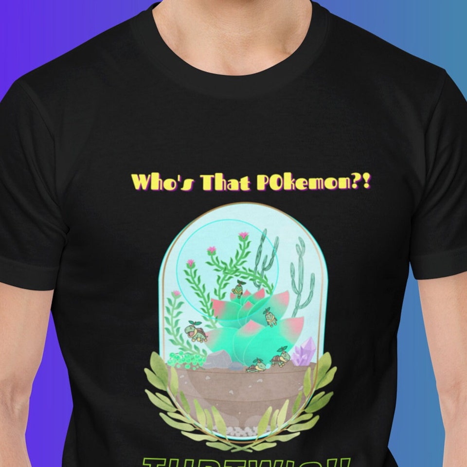 Turtwig Pokemon T-Shirt Designed & Sold By Wallaby*ailey