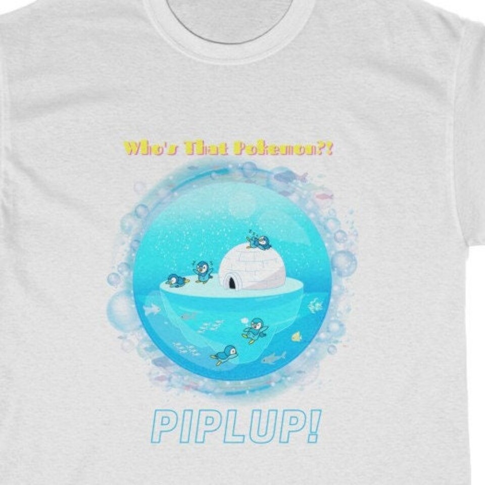 Piplup Pokemon Vintage Anime T-Shirt sold by Israel | SKU 20409717 | 50 ...