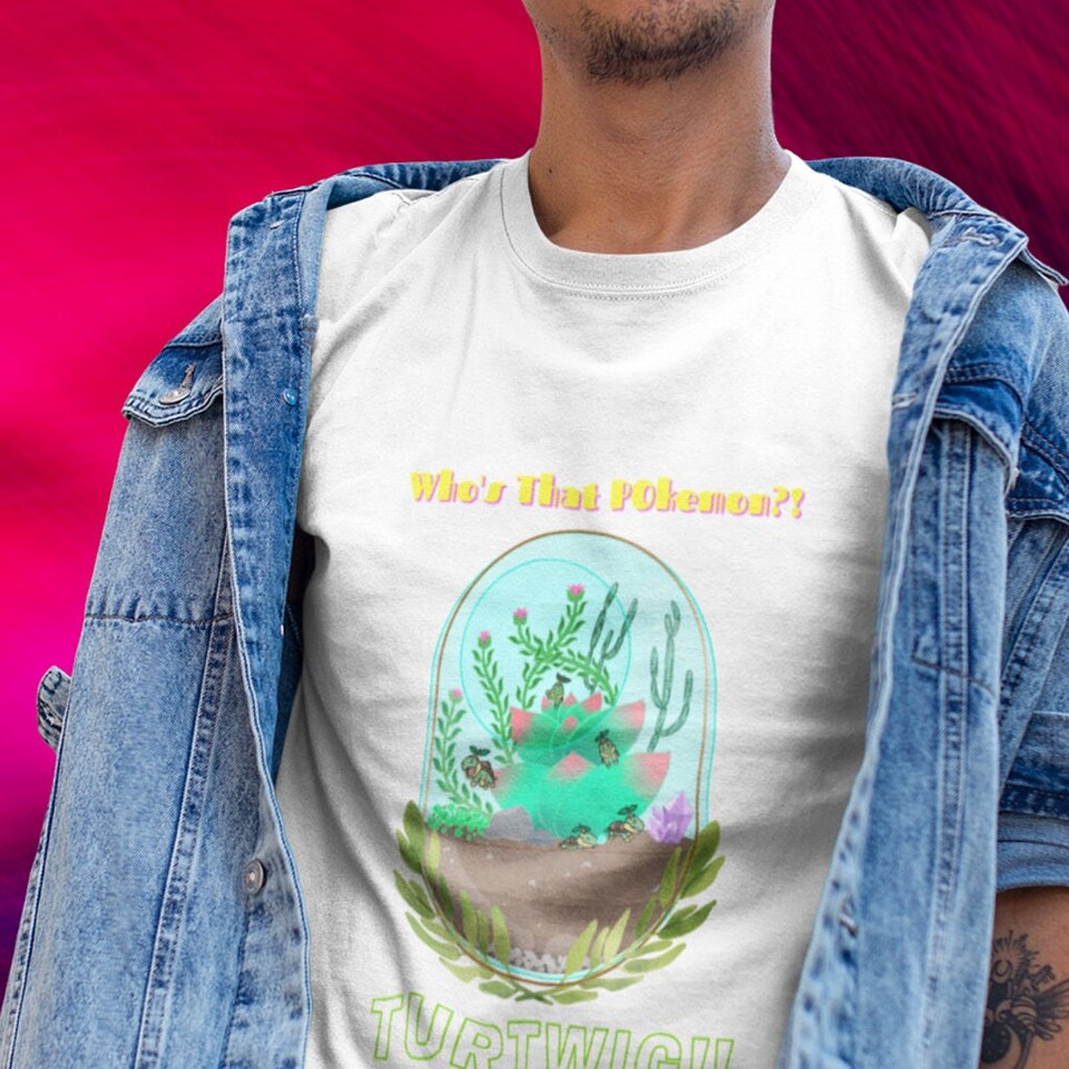 Turtwig Pokemon T-Shirt Designed & Sold By Wallaby*ailey