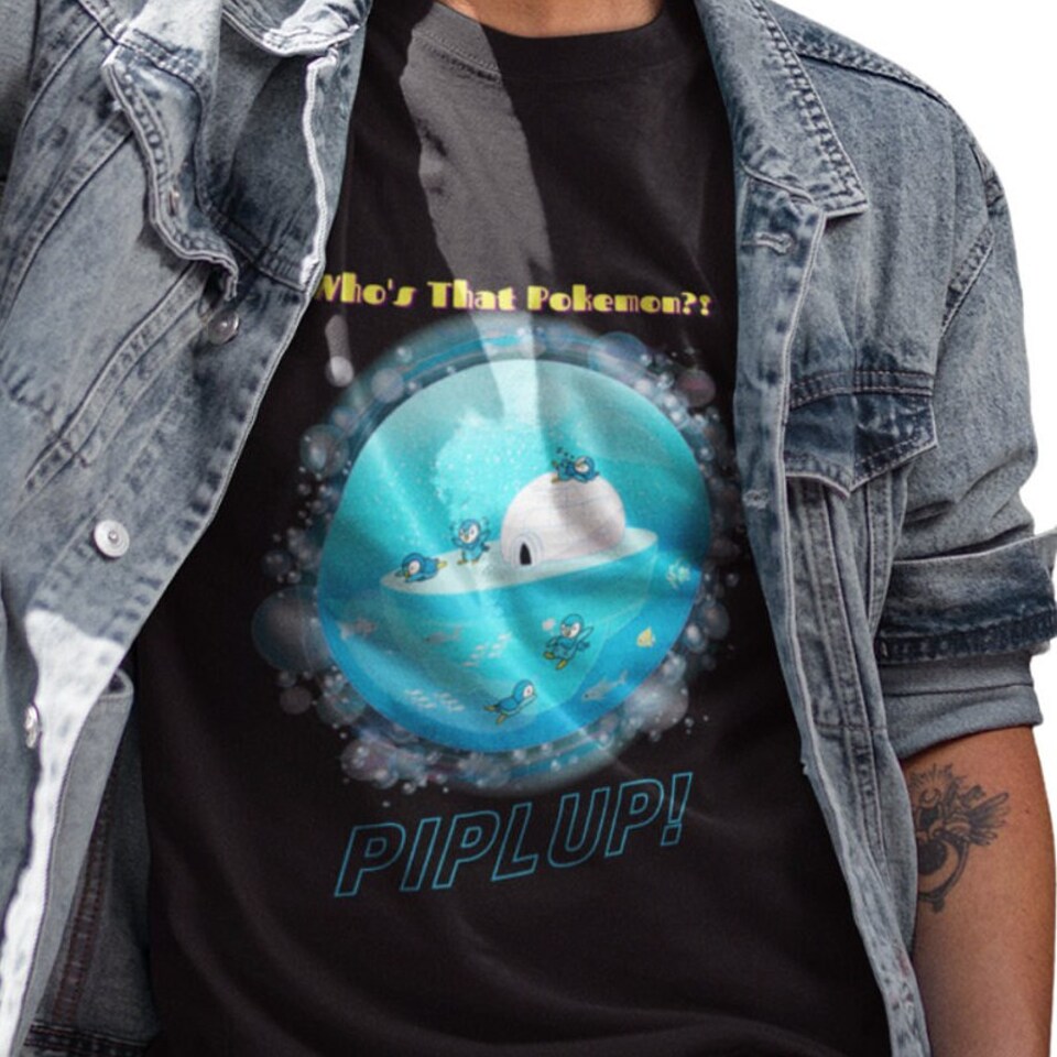 Piplup Pokemon Vintage Anime T-Shirt sold by Israel | SKU 20409717 | 50 ...