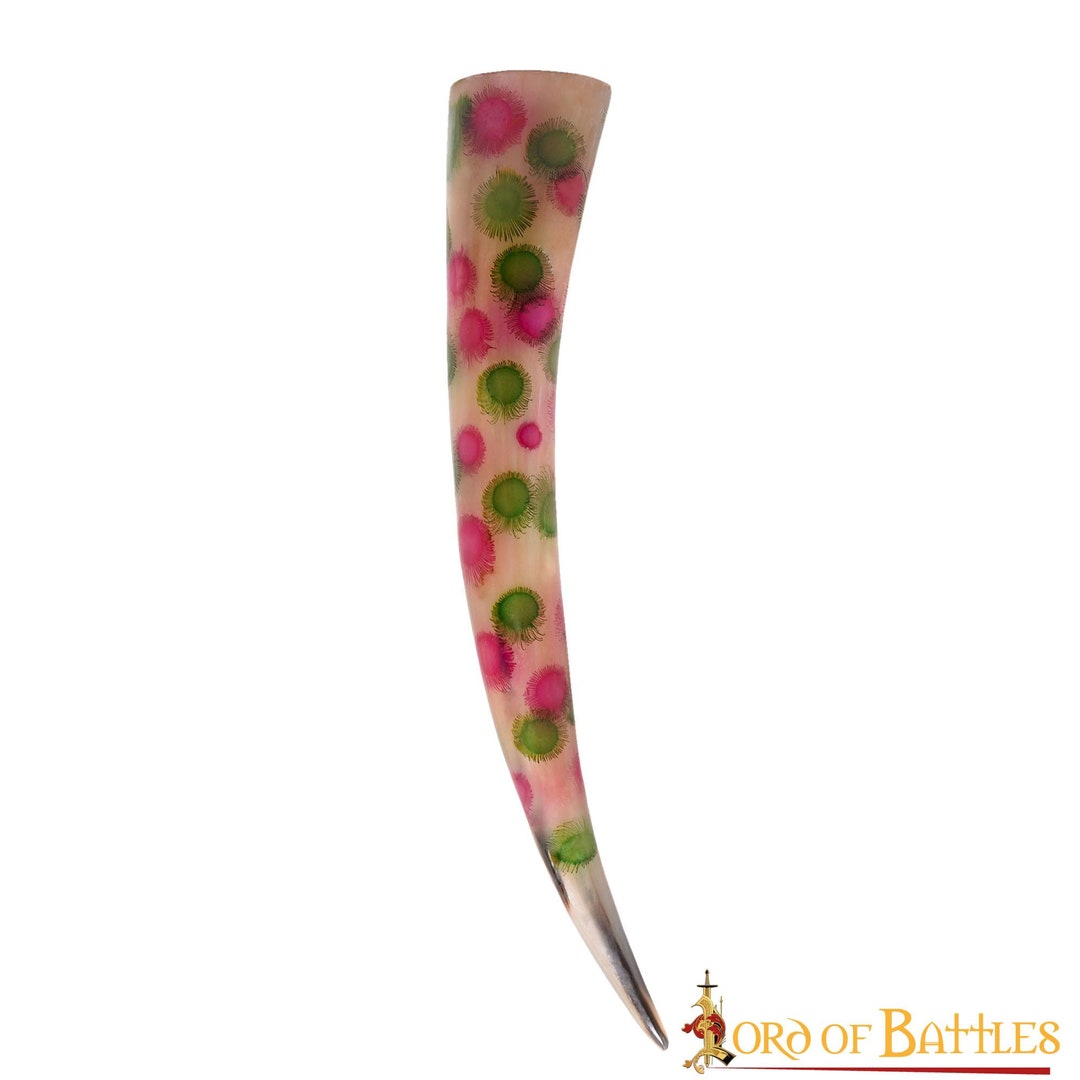 Medieval Decorative & Drinking Horn Handmade Genuine Ox Horn Unique ...