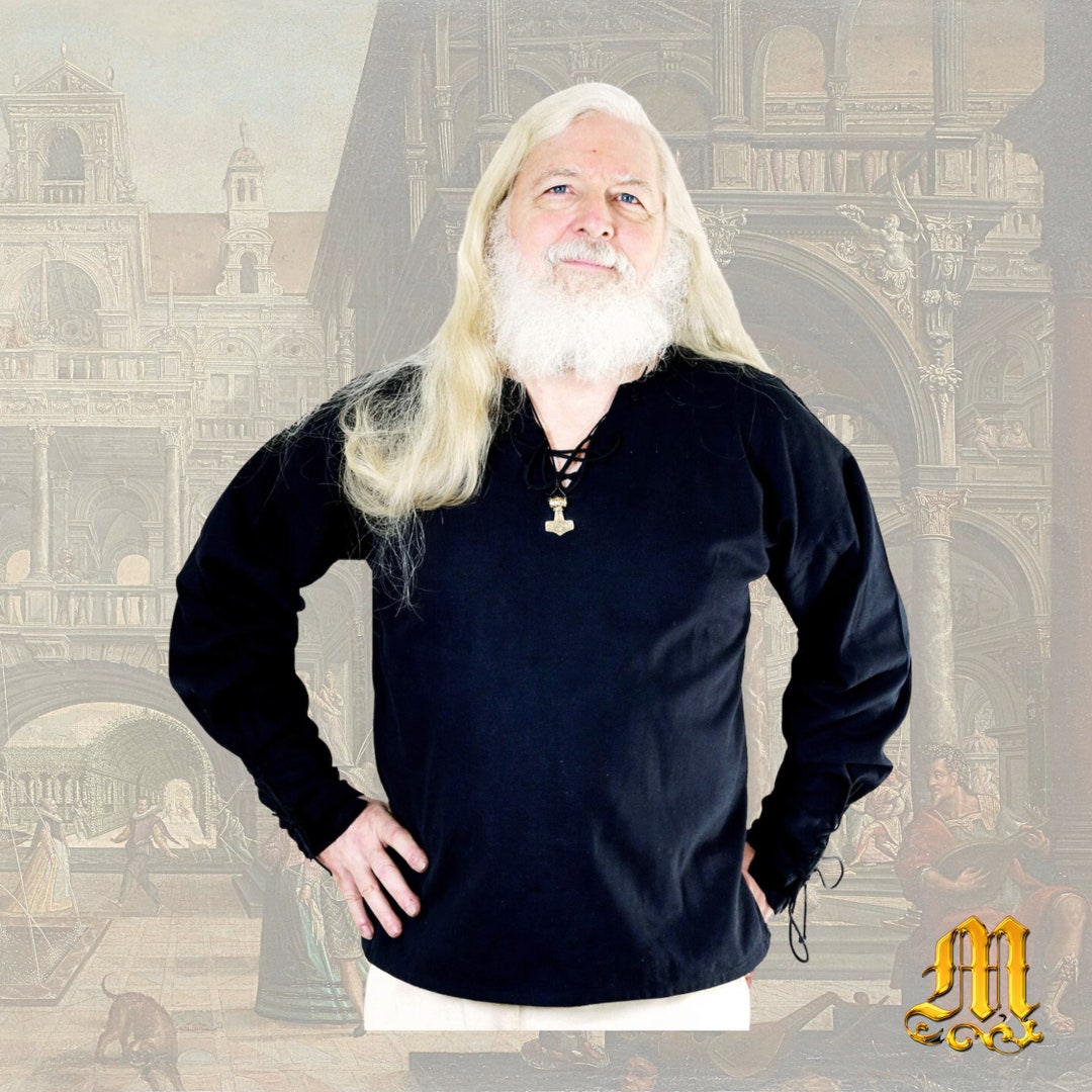 Medieval Cotton Tunic Shirt Viking Renaissance Shirt SCA - Etsy