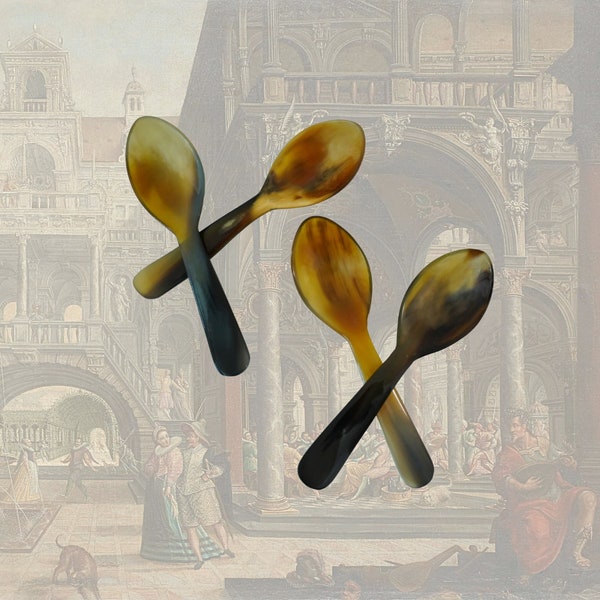 Horn Spoon - Etsy