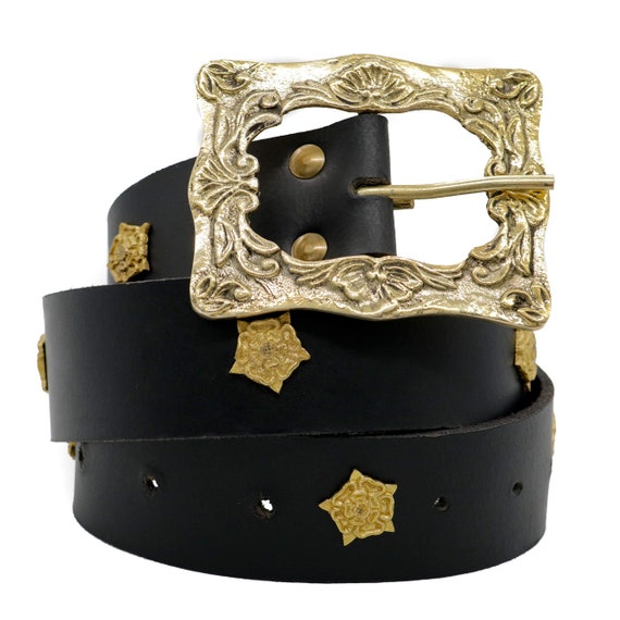 Buckles Hardware Mythrojan Brass Hand Forged Medieval Belt Buckle ...