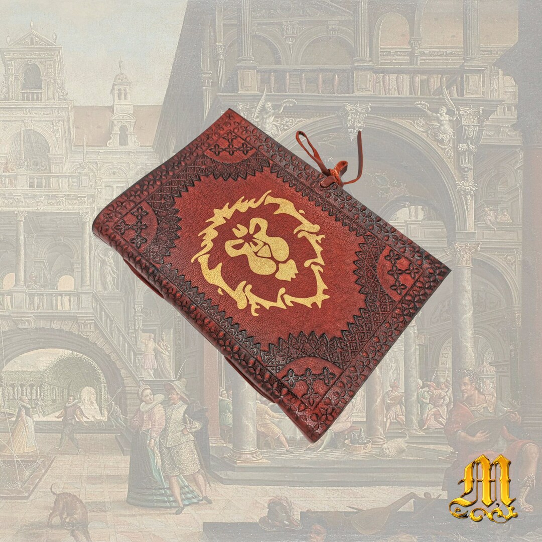 Medieval Leather Journal Notebook Diary 5x7 Inches Brown Warcraft ...