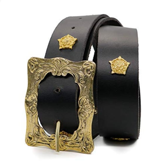 Buckles Hardware Mythrojan Brass Hand Forged Medieval Belt Buckle ...