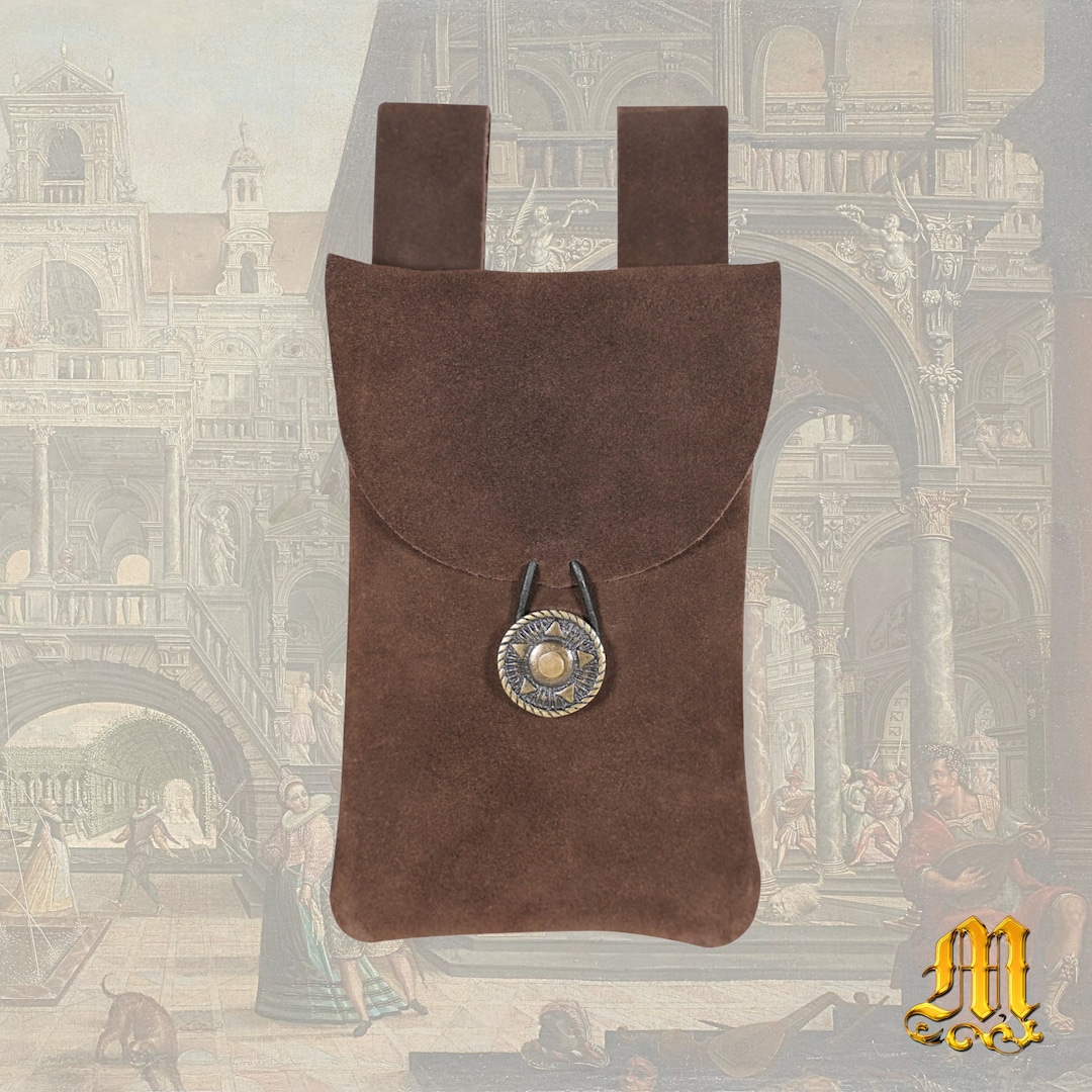 Medieval Renaissance Belt Pouch Leather Coin Pouch Cosplay Costume ...