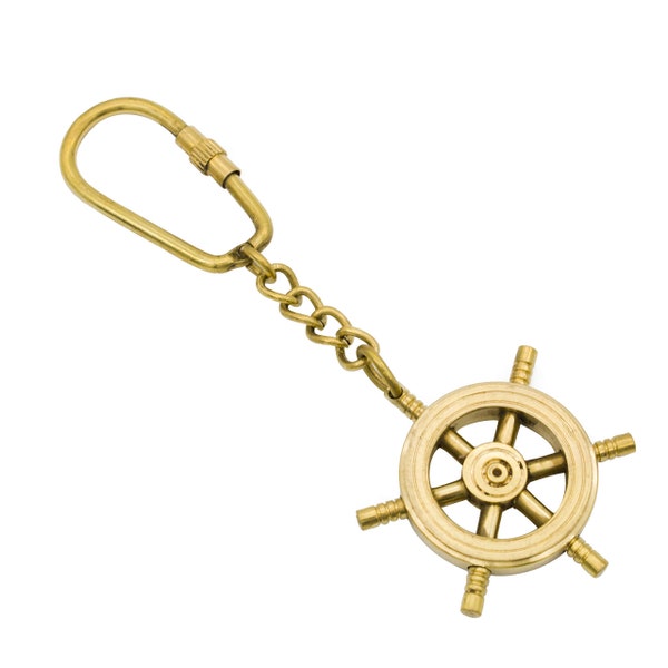 Ship Wheel Charm - Etsy