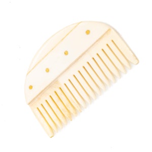 Natural Bone Comb for Hair, Beard, Moustache Grooming Handmade Horn ...