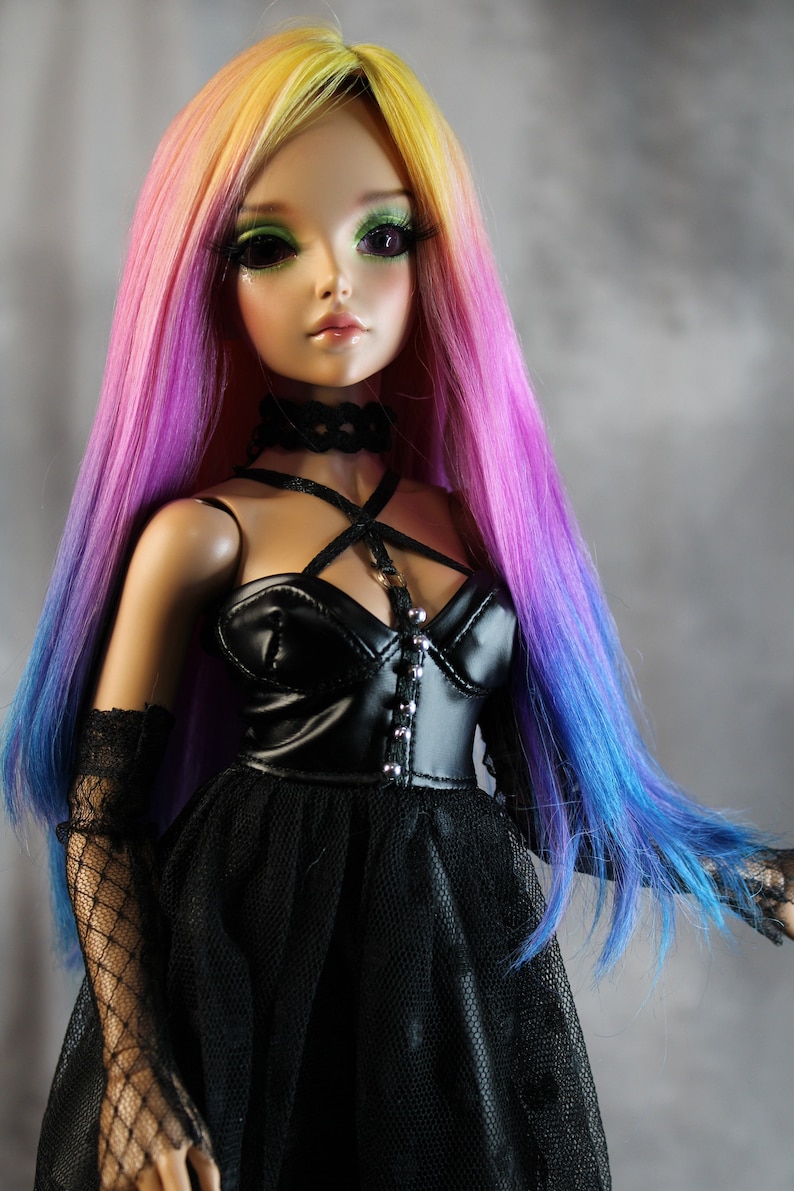 Sunset Alpaca Wig for Minifee - Etsy