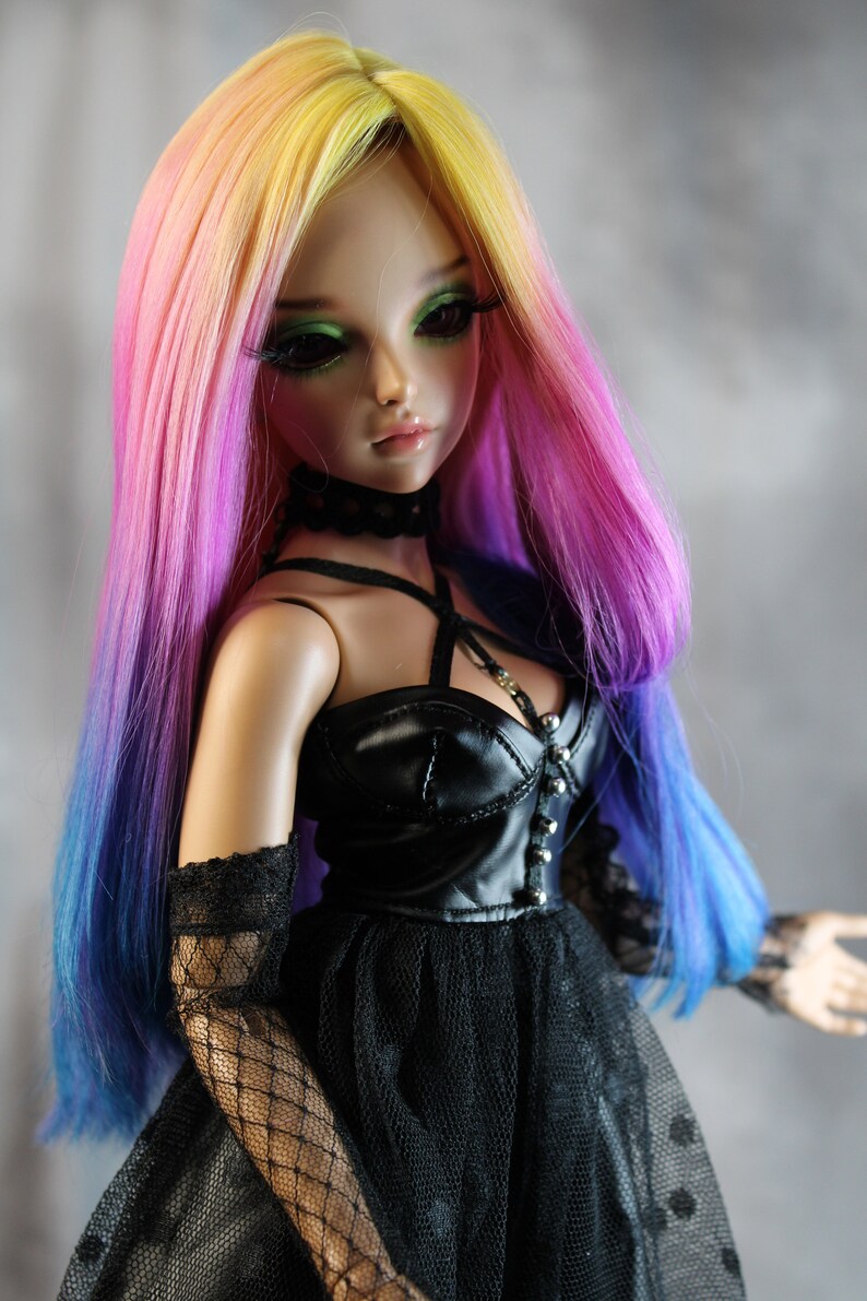 Sunset Alpaca Wig for Minifee - Etsy