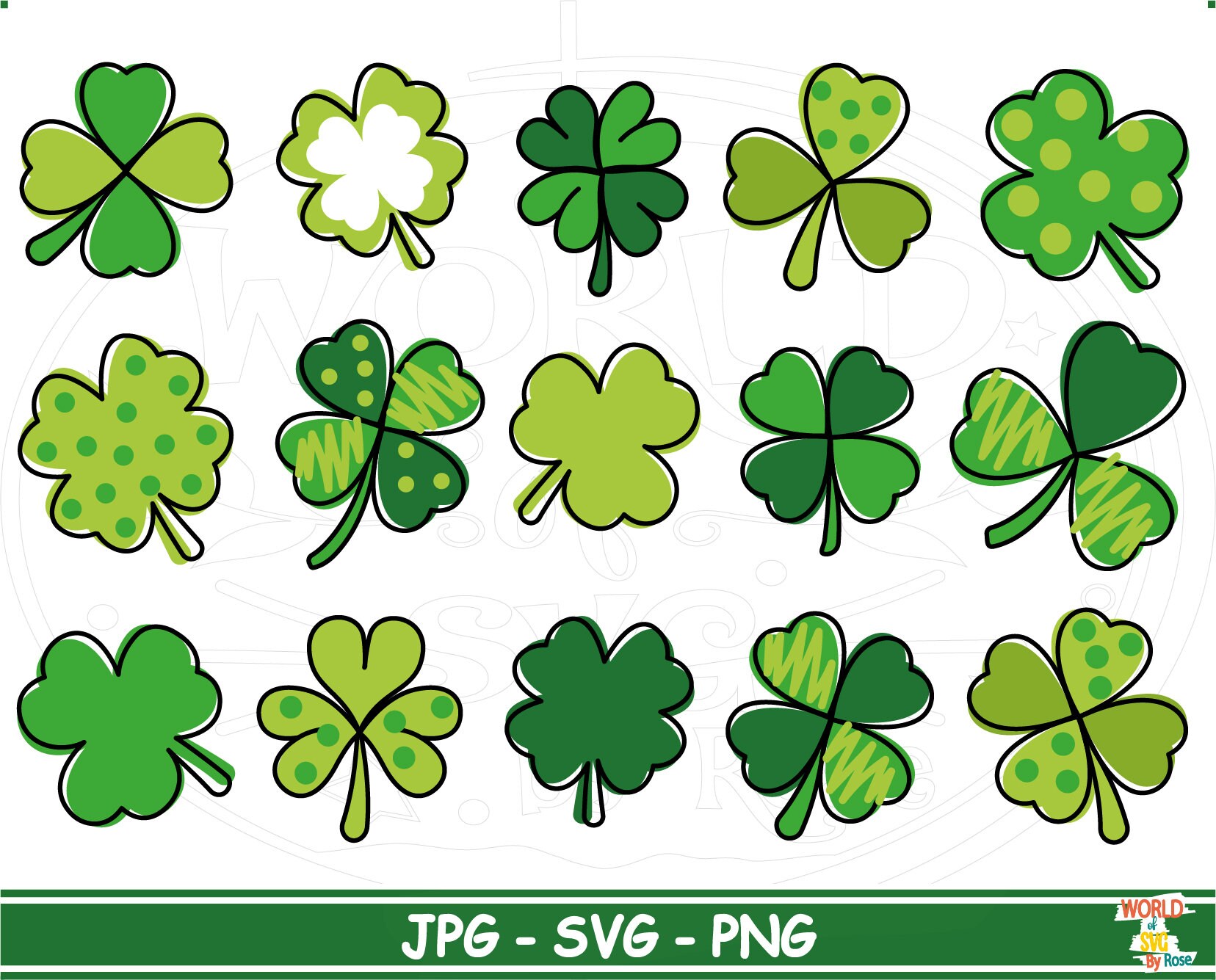 Pretty Shamrock Design