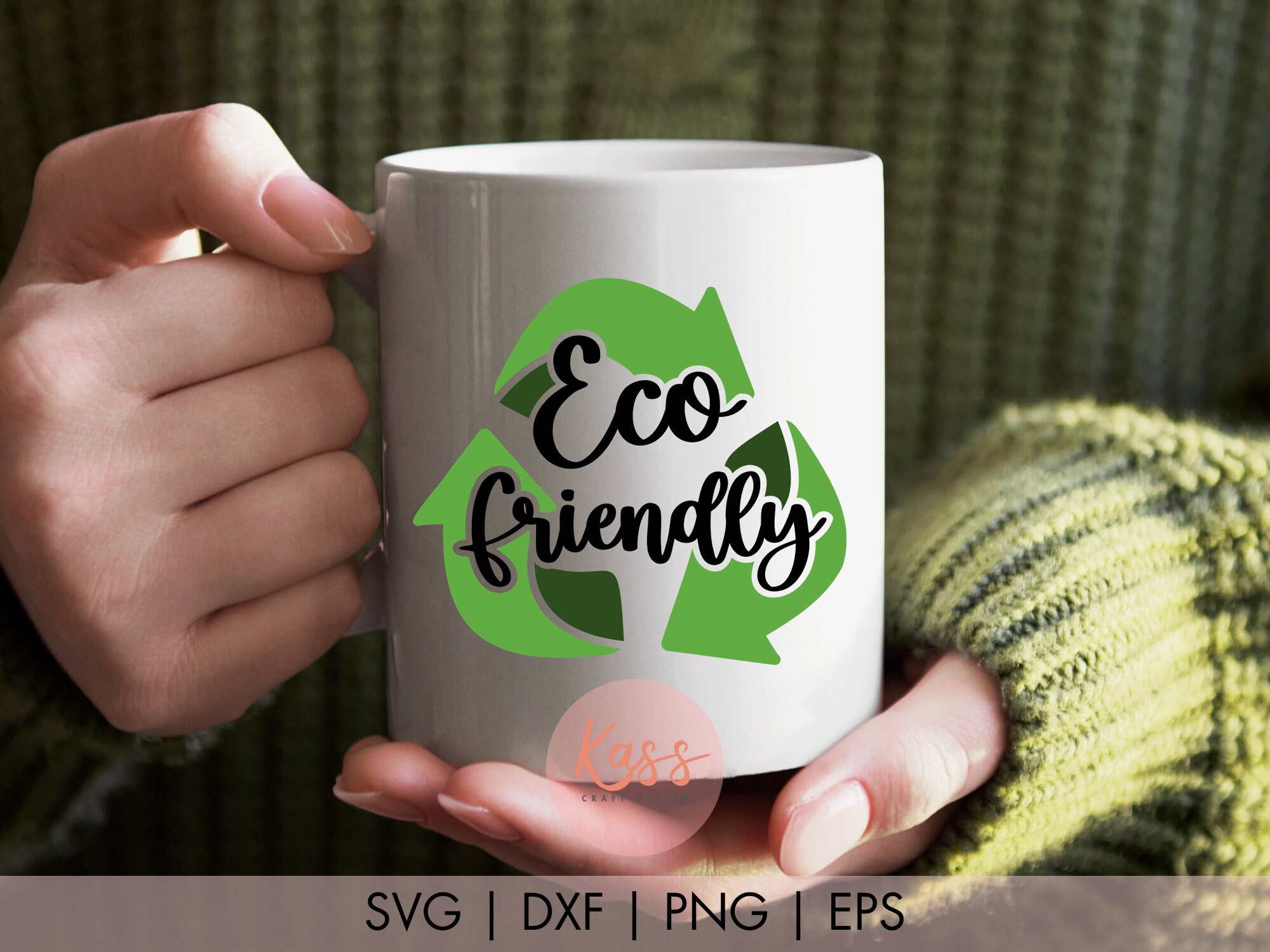 Eco Friendly SVG, Earth Day SVG, Recycle SVG, Svg Files for Cricut ...