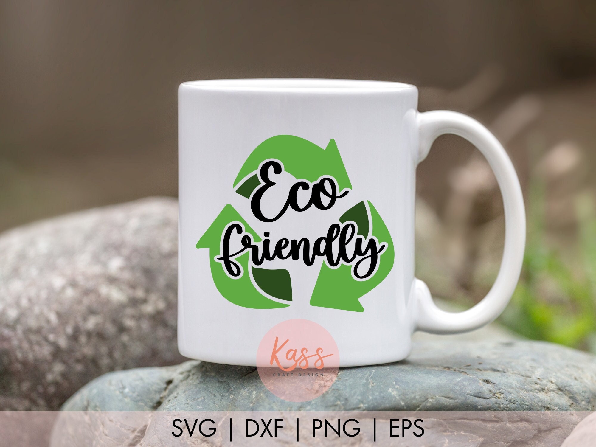 Eco Friendly SVG, Earth Day SVG, Recycle SVG, Svg Files for Cricut ...