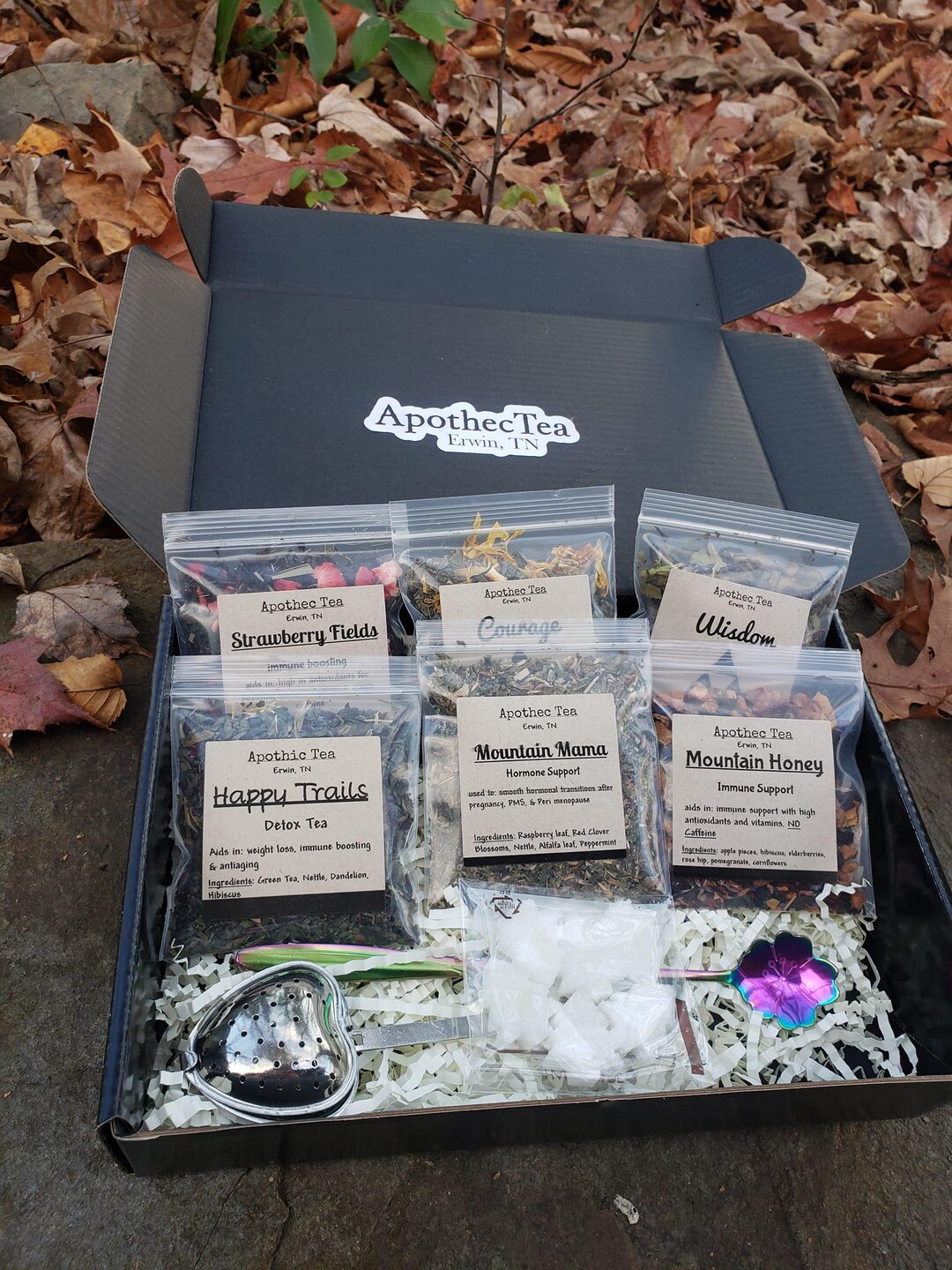 Tea Sample Box - Etsy