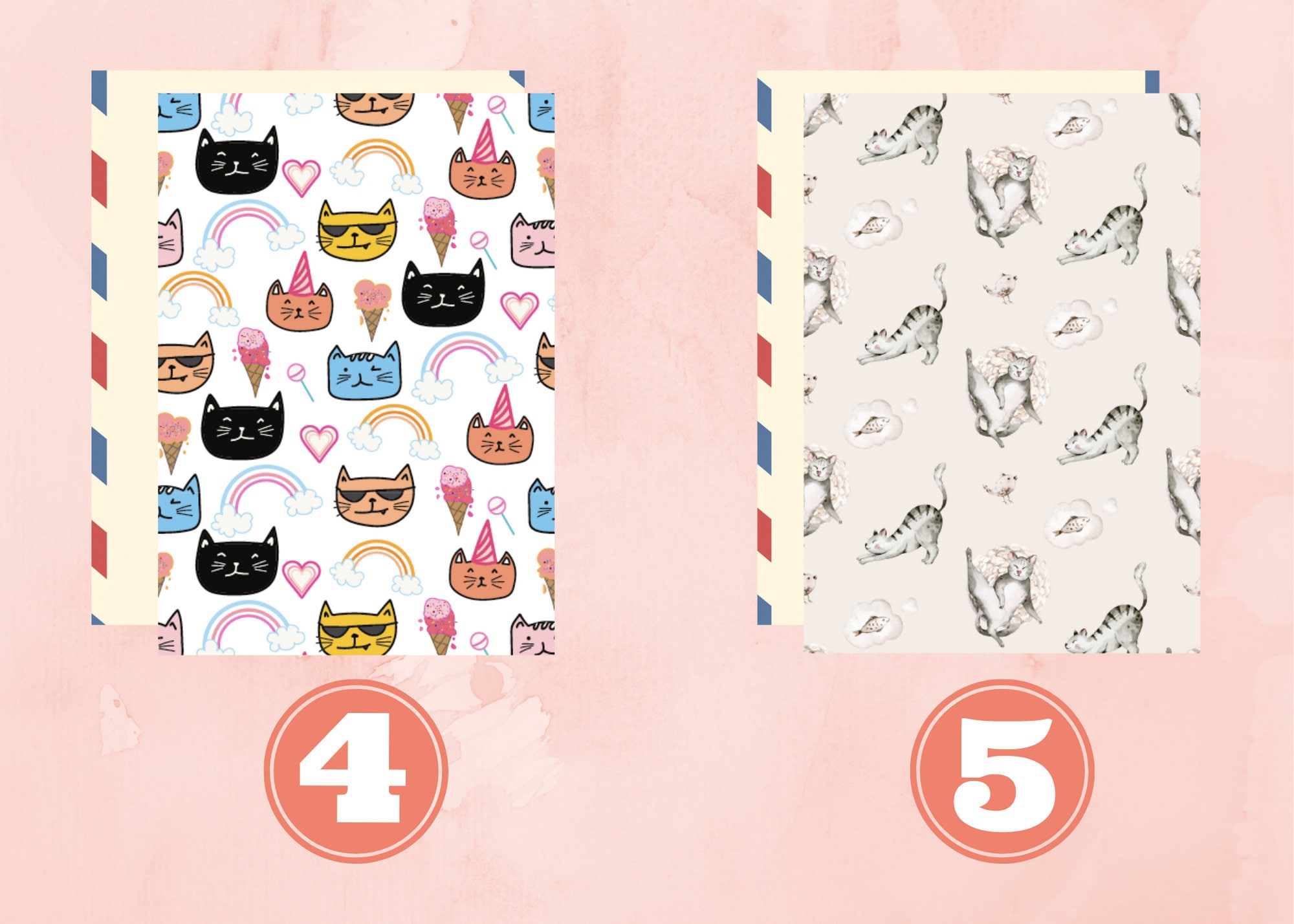 Cute Cat Printable Card Kawaii Cat Card Cards for Her - Etsy UK