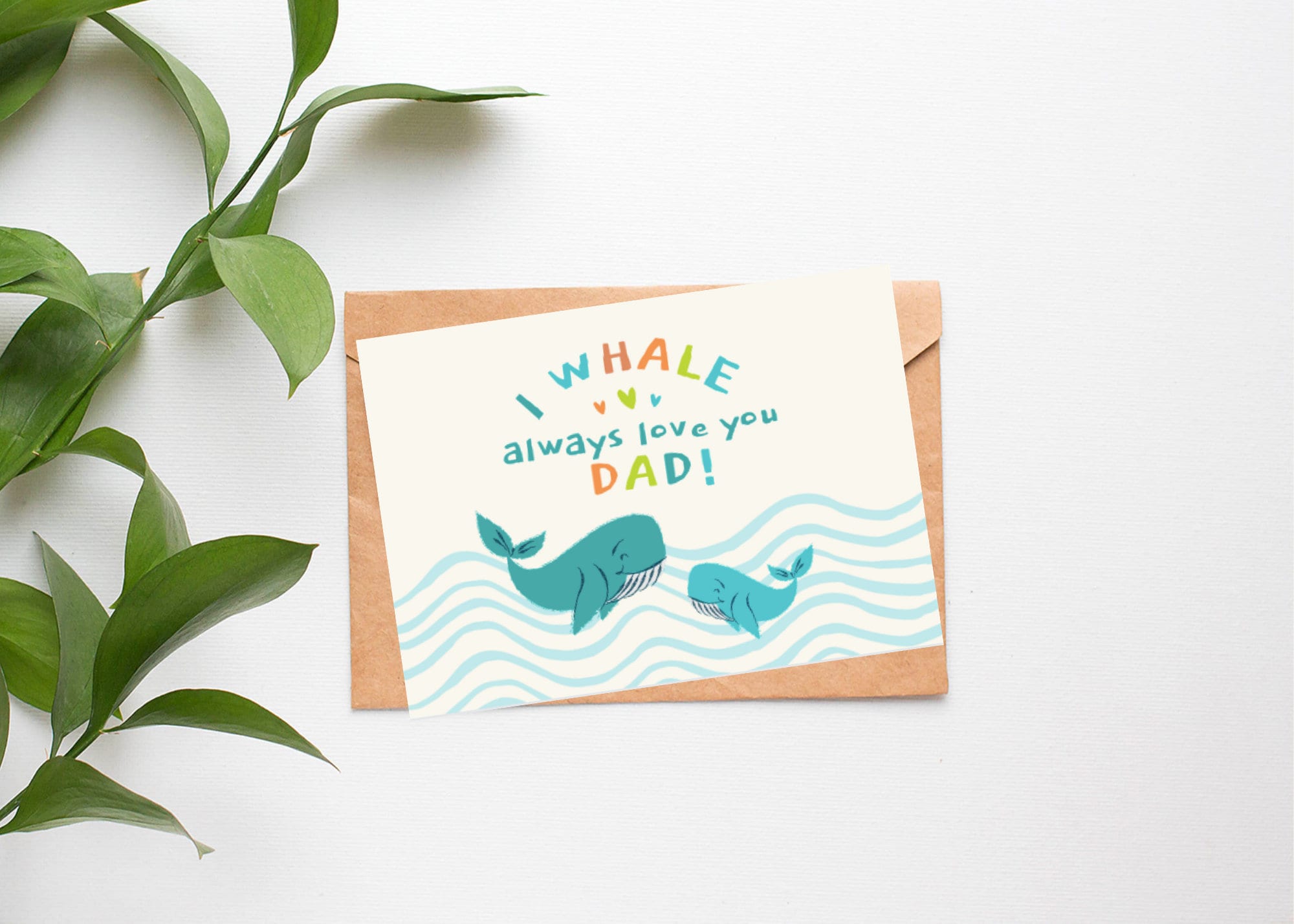 I Whale Always Love You Card-personalised Pun Father's Day - Etsy