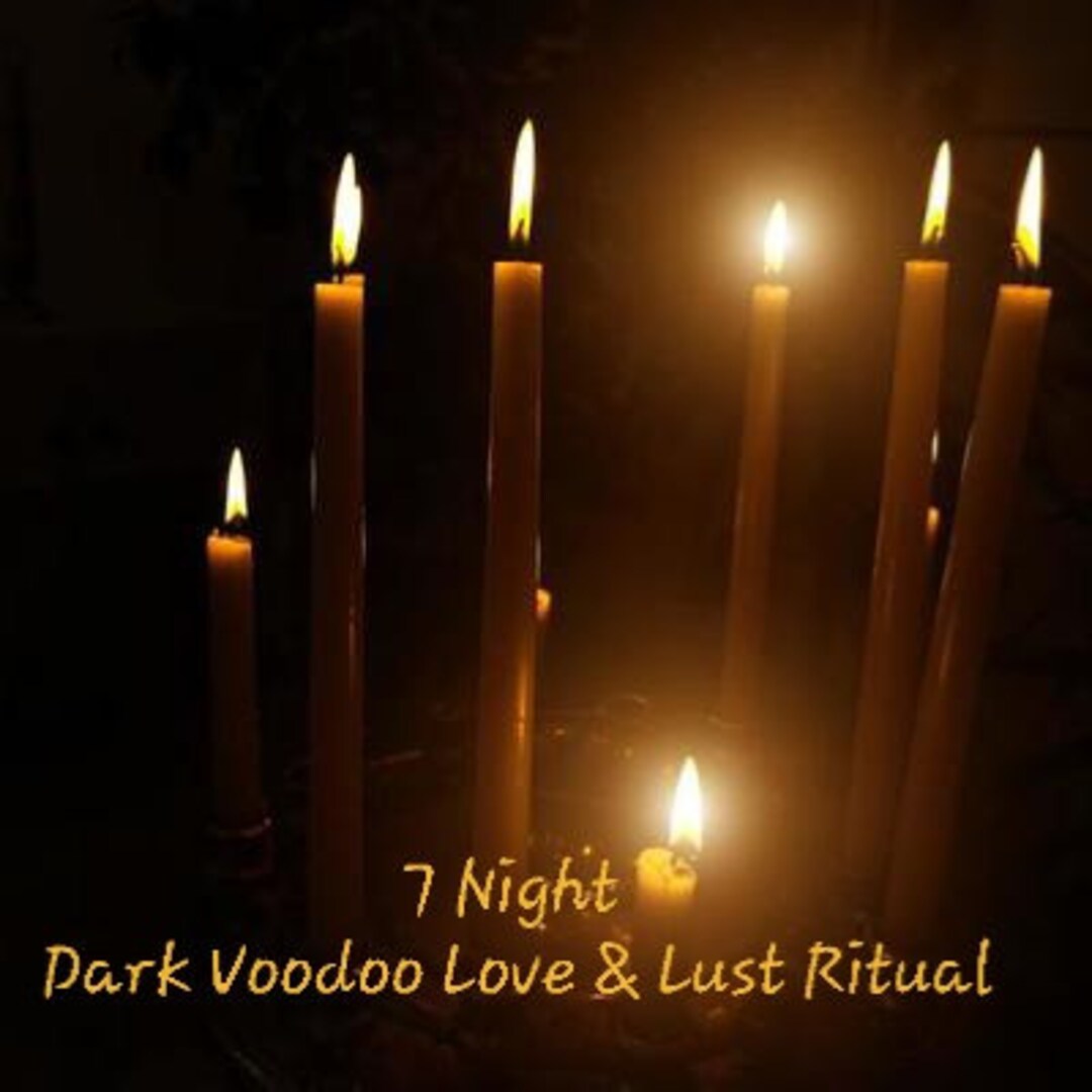 7 Night Dark Voodoo Love and Lust Ritual With Reading and Photos - Etsy