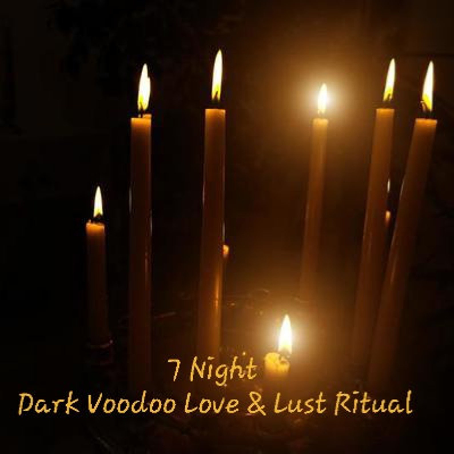 7 Night Dark Voodoo Love and Lust Ritual With Reading and Photos - Etsy