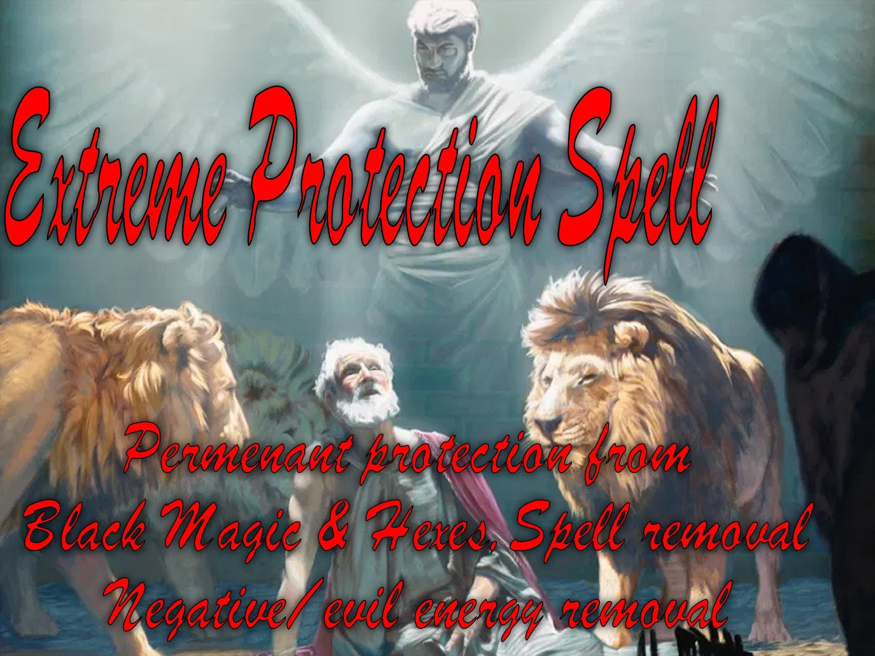 Extreme Protection Spell Removal of Black Magic/Hexes/Dark | Etsy