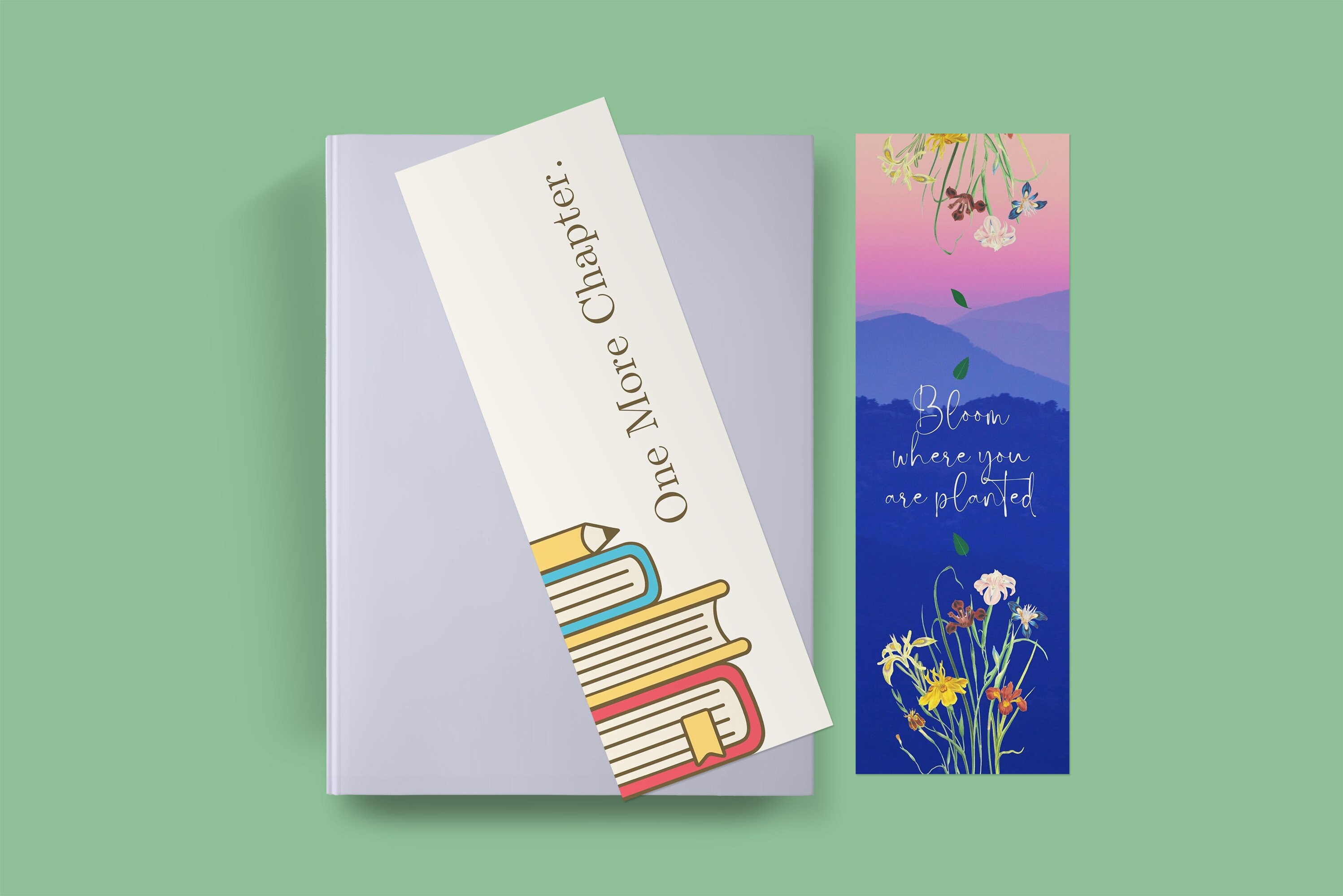 Custom Printed Bookmark Personalized Bookmark Custom - Etsy