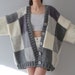 Lavender Fields Thinner Patchwork Cardigan I Feel so Cool - Etsy