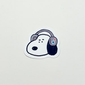 Cute Peanuts Snoopy Miffy Stickers - Glossy Vinyl Sticker for Water ...