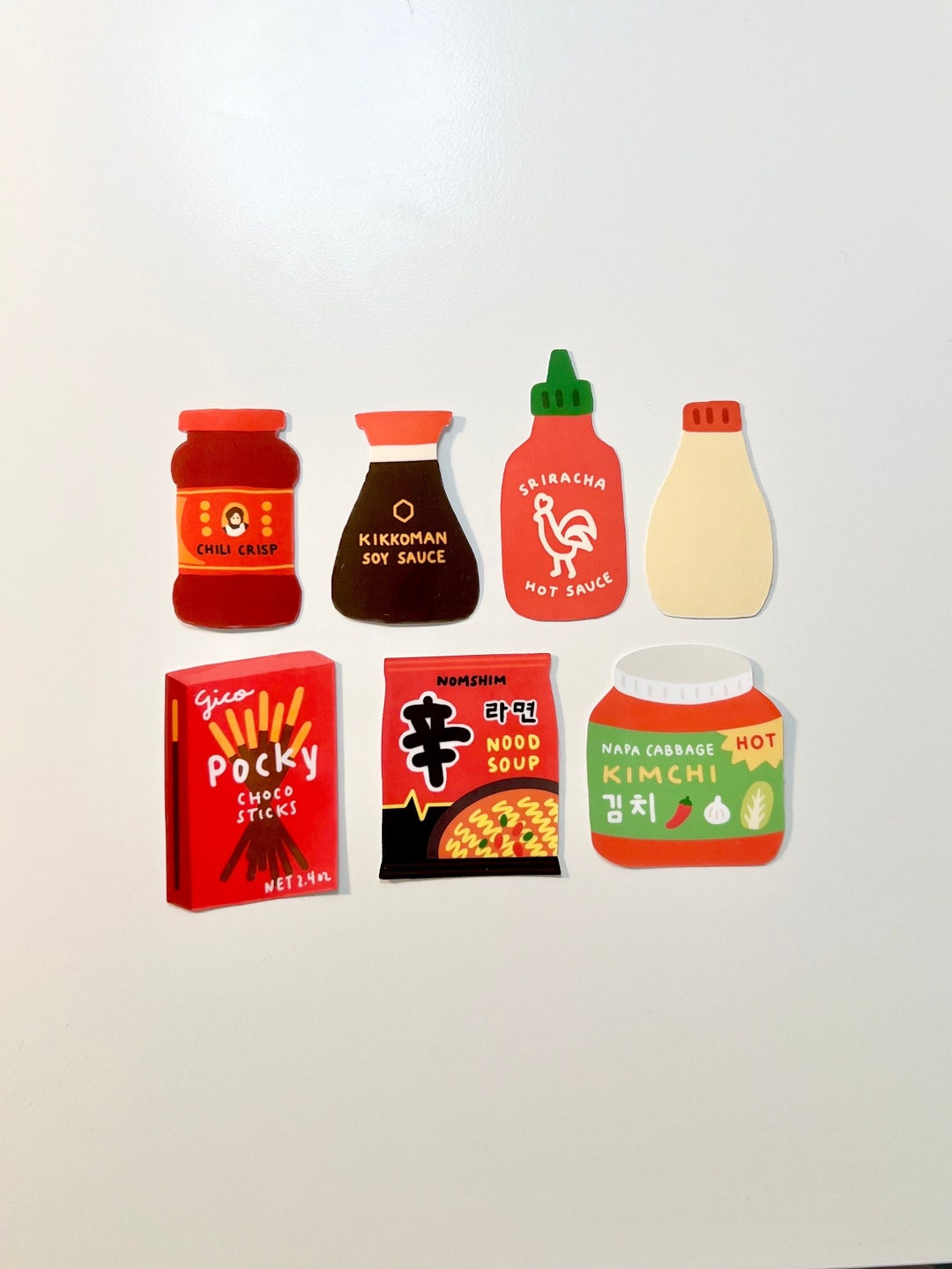 Asian Food Sticker | Asian Snacks Sticker | Korean Food Sticker ...